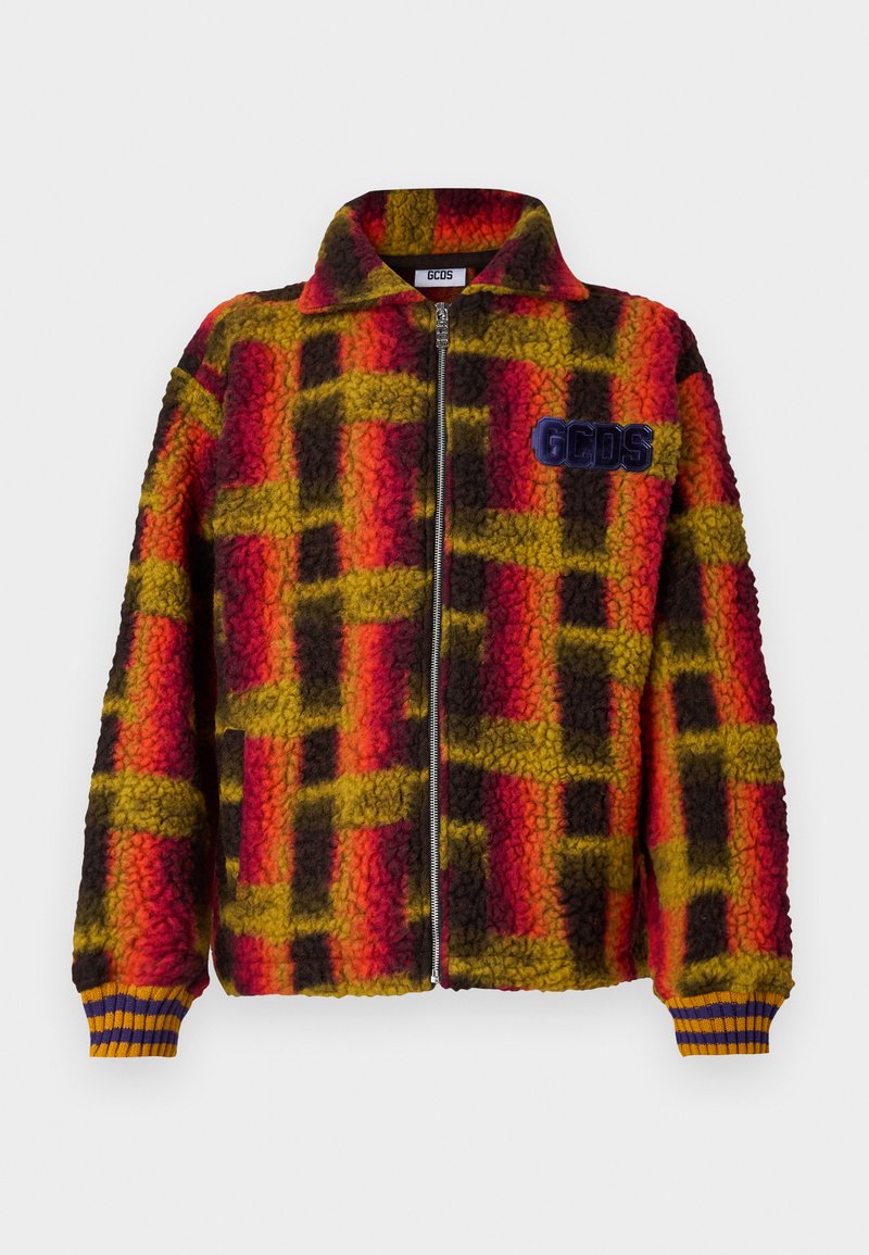 GCDS FULL ZIP JACKET - Fleecejacke - multi-coloured/mehrfarbig - Zalando
