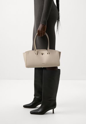 Furla GENESI MINI TOTE - Handtasche - fullmoon/nero/schwarz - Zalando.at