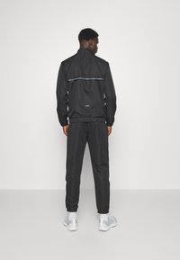 EA7 Emporio Armani VENTUS TRACKSUIT - Survêtement - black/noir - ZALANDO.FR
