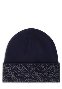 Guess NORA RHINESTONES - Gorro - dunkelblau/azul marino - Zalando.es