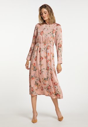 usha USHA QISHA - Freizeitkleid - weiss mehrfarbig/mehrfarbig - Zalando.de