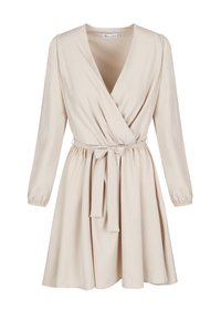 Chelsea Clark WITH A NECKLINE AND BELT - Robe de soirée - beige ...