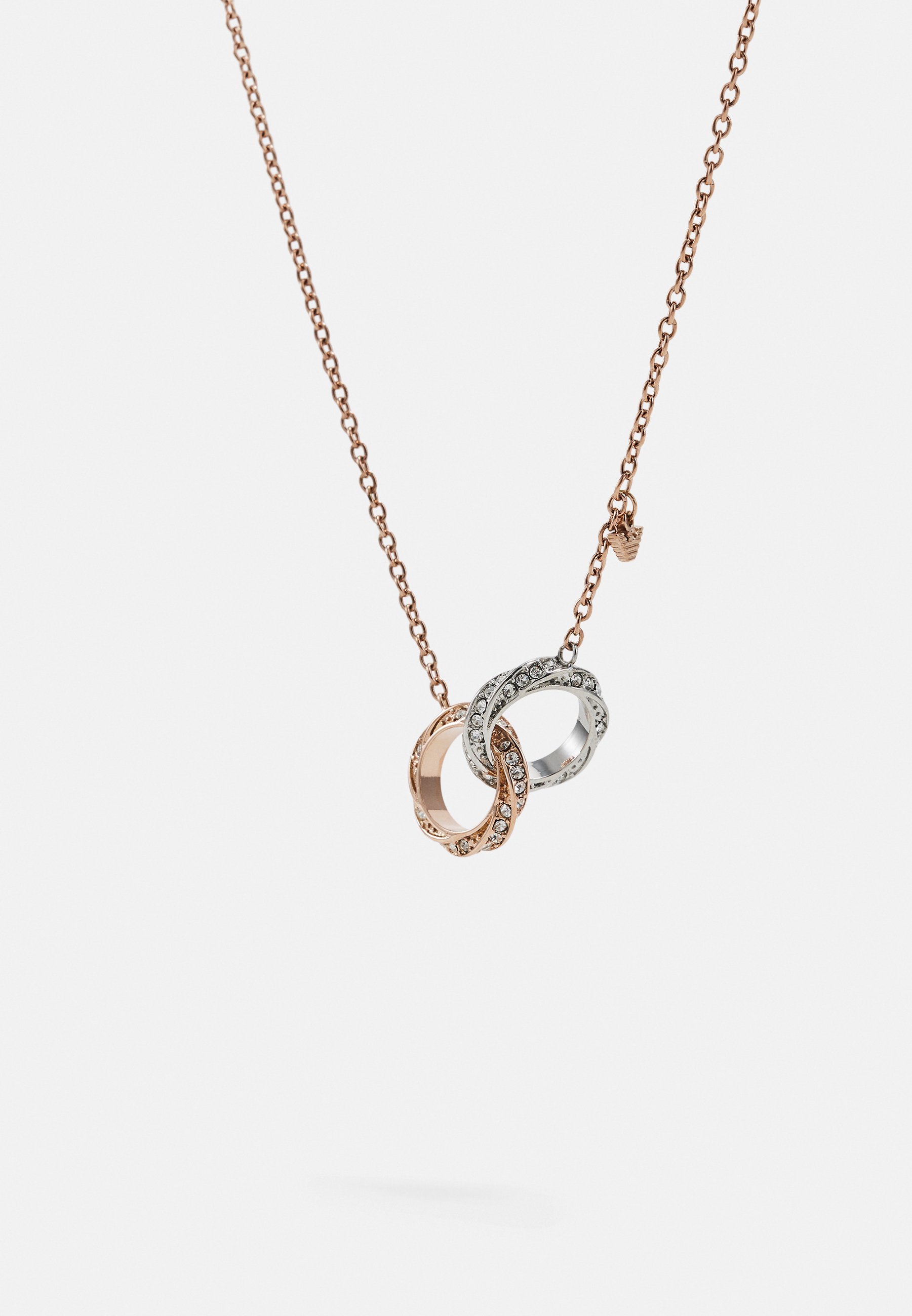 Emporio Armani Collier rose gold colured rose dore ZALANDO.FR