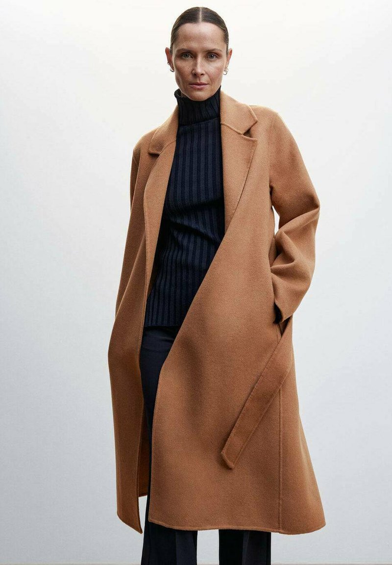 Mango BATIN - Klassischer Mantel - marron moyen/braun - Zalando.at