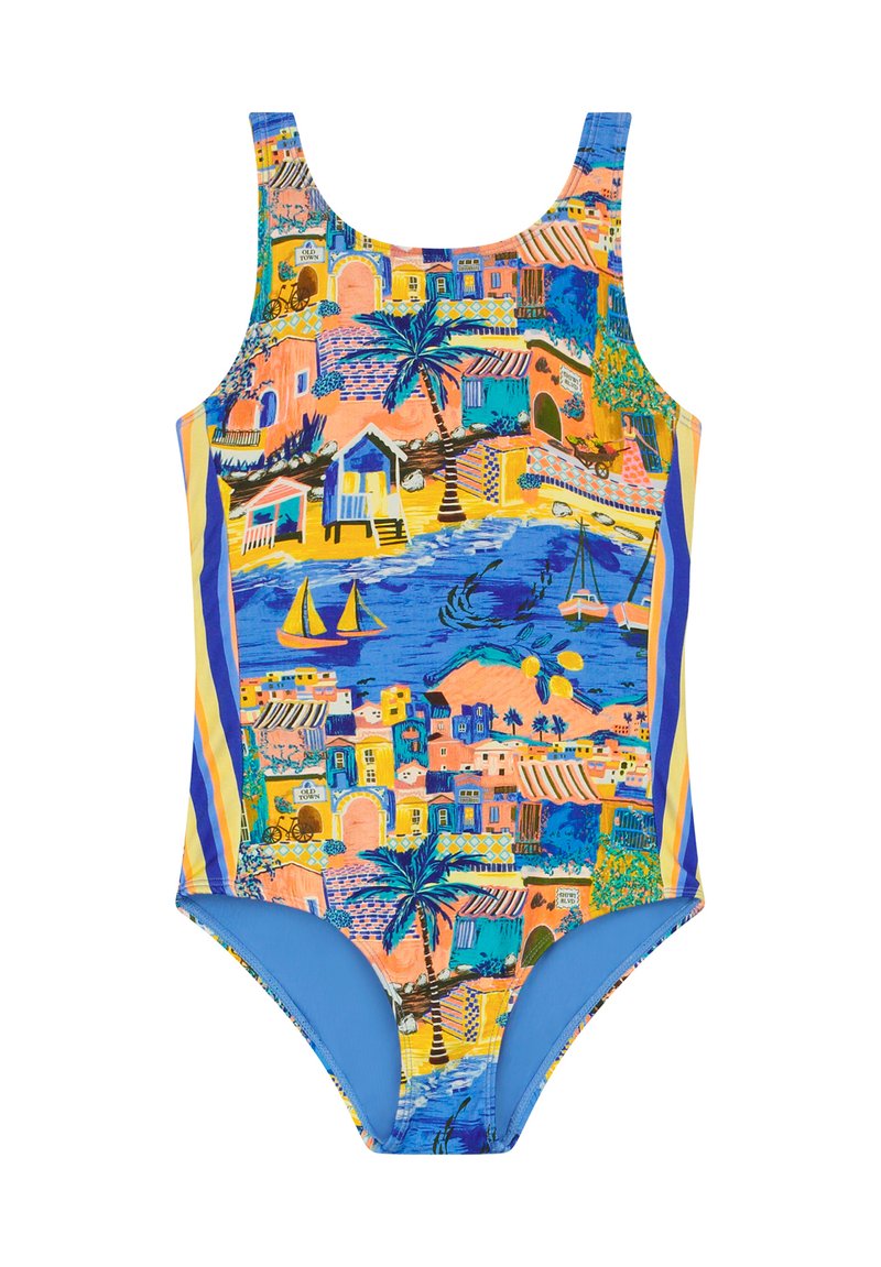 Shiwi Swimsuit - multi bright shiwi island/blue - Zalando