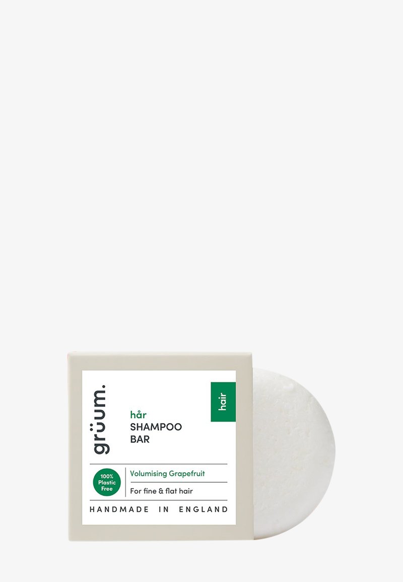 grüum HÅR PLASTIC SHAMPOO BAR - VOLUMISING - Shampoo - black - Zalando.de