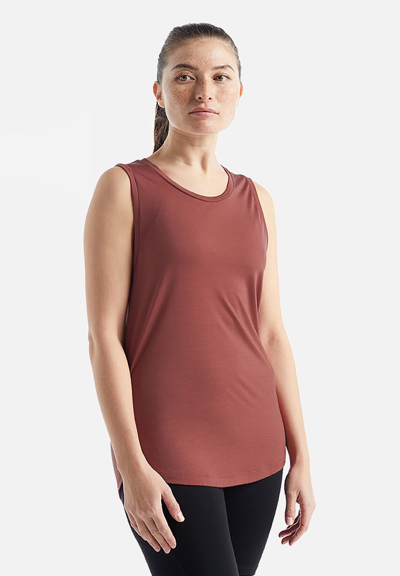 icebreaker MERINO SPHERE II - Linne - BURGUNDY/brun - Zalando.se