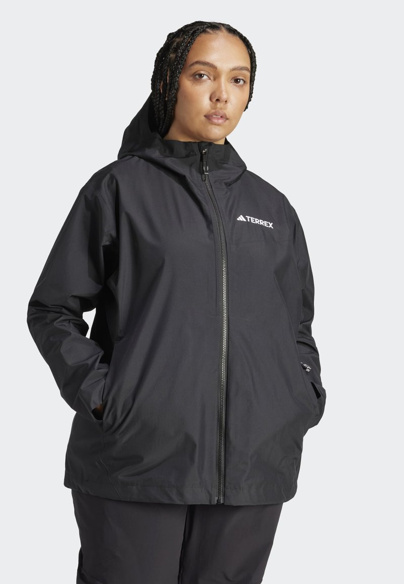 Adidas Terrex Chaqueta Hard shell - black/negro - Zalando.es