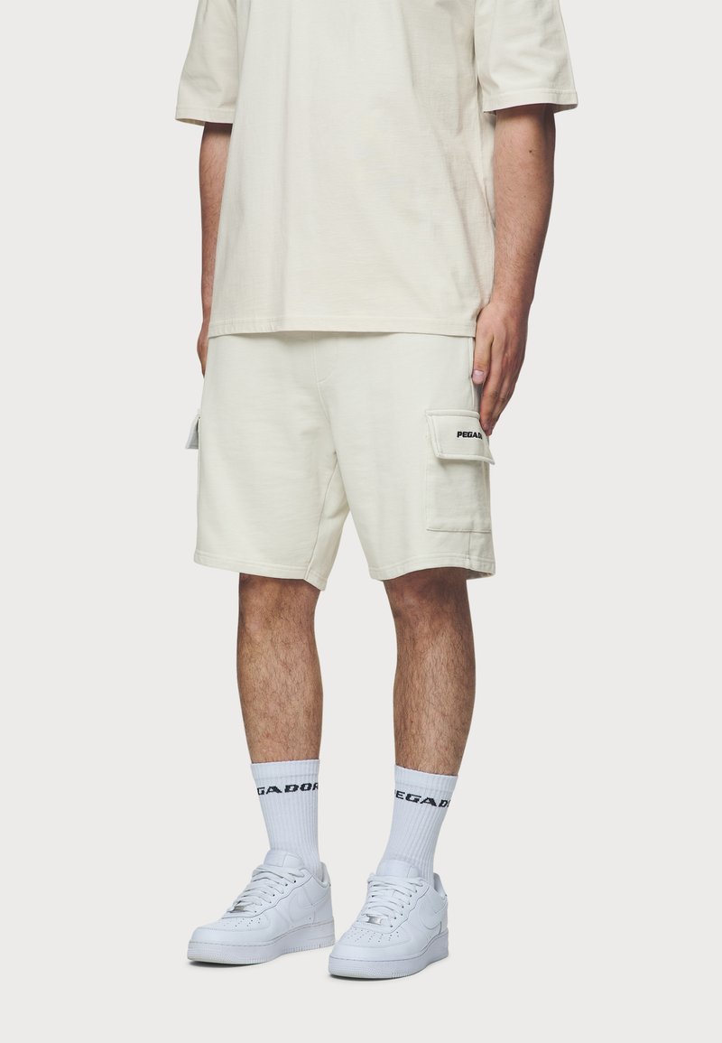 Pegador OTEGA - Pantalon de survêtement - washed salty cream/beige - ZALANDO.FR