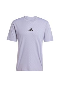 adidas Performance POWER 3S TEE - Camiseta deportiva - silver violet ...