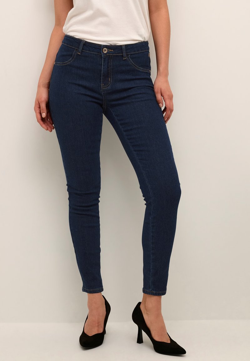 Cream CRTOVE KATY - Jeans Skinny Fit - eclipse blue denim/blue denim ...
