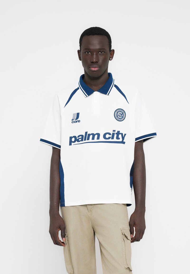 Jack & Jones JCOCLUB FOOTBALL - Poloshirts - bright white/hvid - Zalando.dk