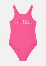 Guess JUNIOR ONE PIECE SWIMSUIT - Swimsuit - scared pink/pink - Zalando ...