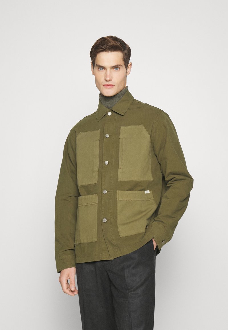 forét AMBLE OVERSHIRT - ARMY - Summer jacket - army/khaki - Zalando.ie