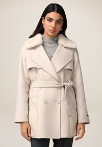 Oltre DOPPIOPETTO CON IN PANNO - Trench - beige - ZALANDO.FR