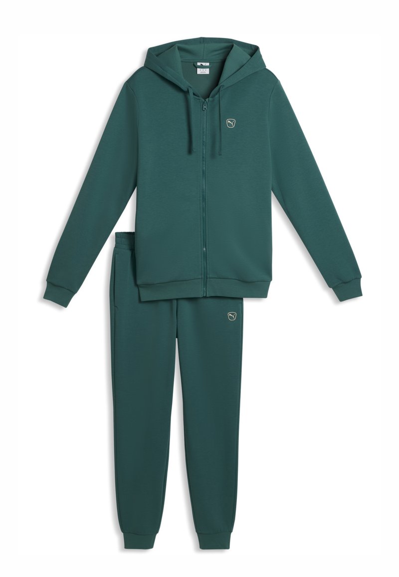 Puma SET - Tracksuit - emerald ice/green - Zalando.co.uk