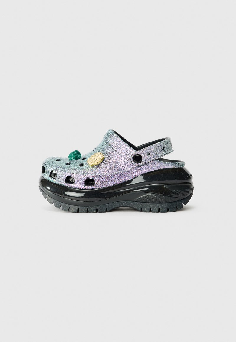 Crocs MEGA CRUSH ASTEROID - Clogs - black glitter/black - Zalando.ie