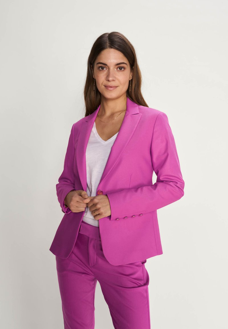 Mos Mosh NIGHT - Blazer - vivid viola/lilla - Zalando.dk