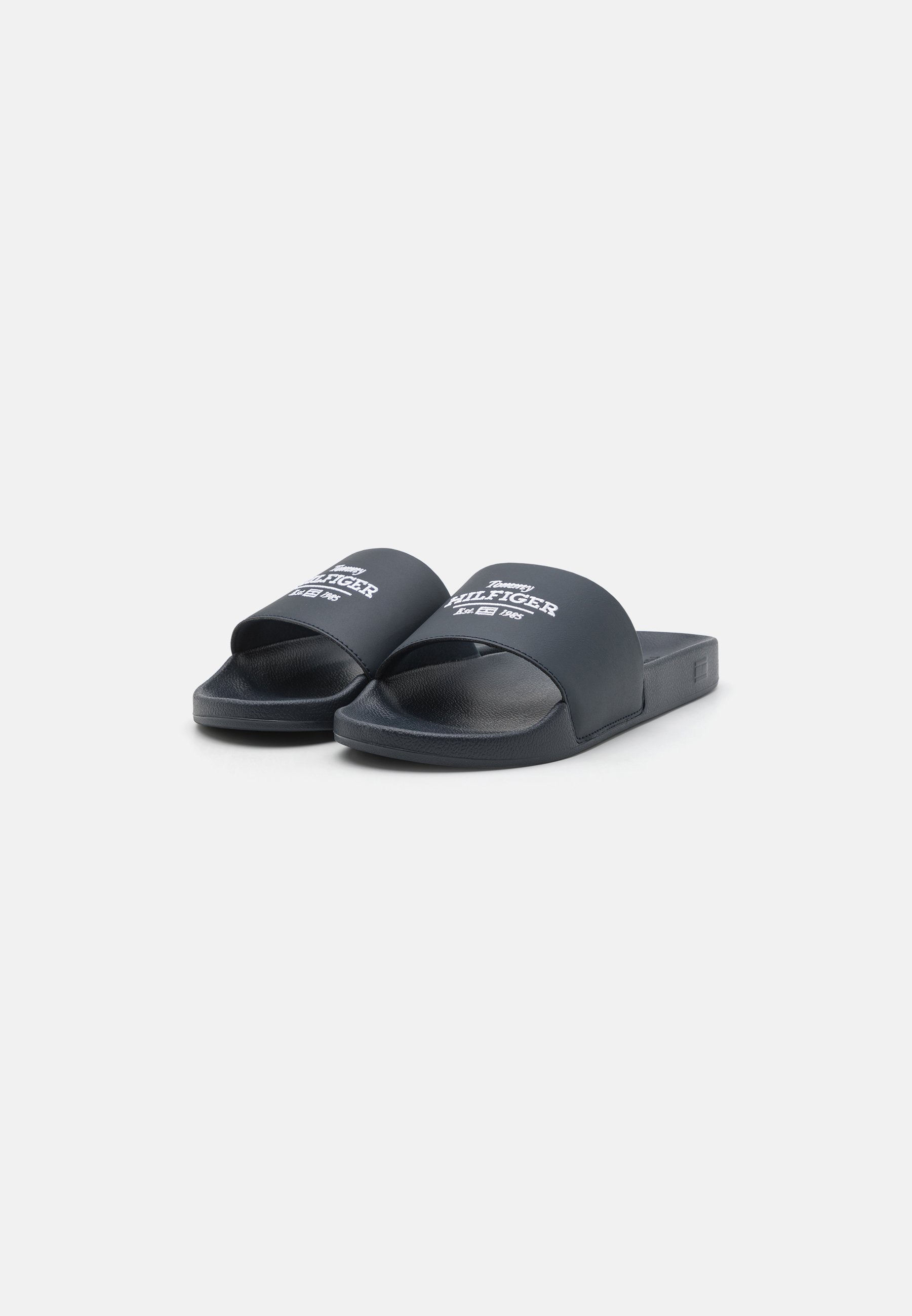 Tommy Hilfiger EMBROID Pool slides desert sky dark blue Zalando