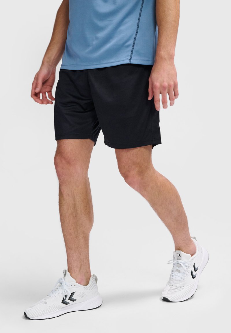 Hummel ACTIVE PL - Sports shorts - black - Zalando.co.uk