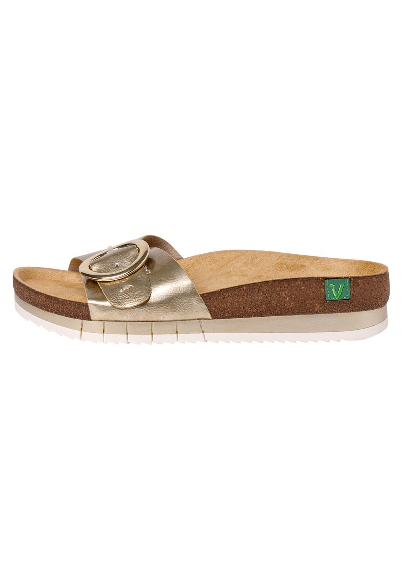 Jana Slip-ins - gold patent/guldfärgat - Zalando.se