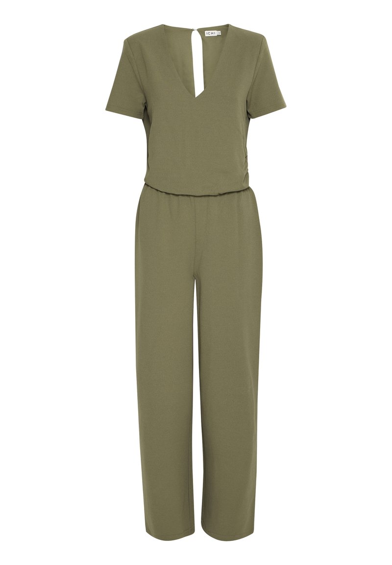 ICHI IHIXMILA SS JU - Tuta jumpsuit - kalamata/verde bosco - Zalando.it