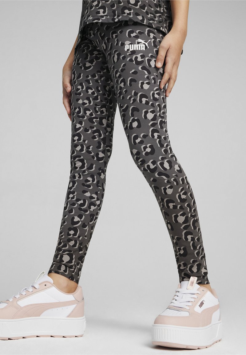 Puma ESS+ ANIMAL - Legging - black/zwart - Zalando.be