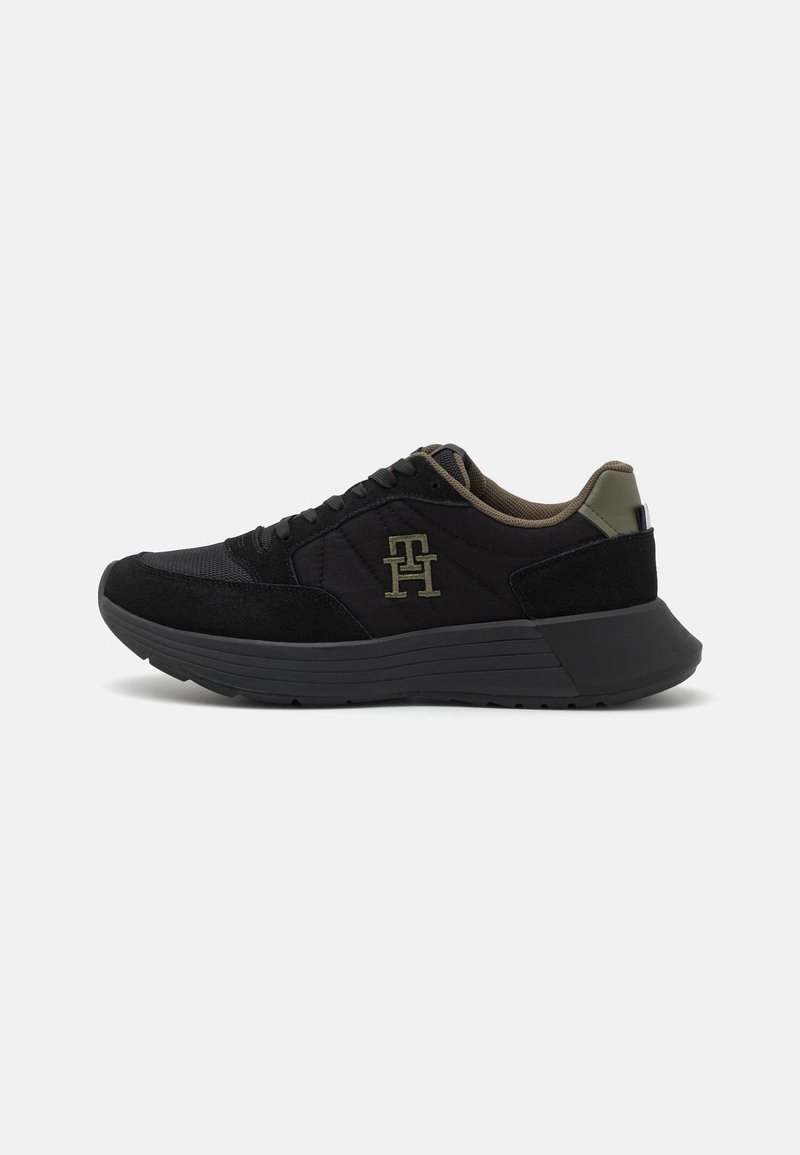 Tommy Hilfiger CLASSIC ELEVATED RUNNER - Baskets basses - triple black ...