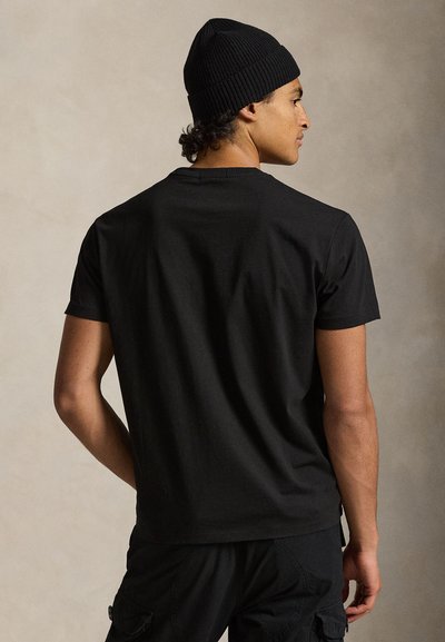 Polo Ralph Lauren CLASSIC FIT LOGO JERSEY T-SHIRT - T-paita - black ...