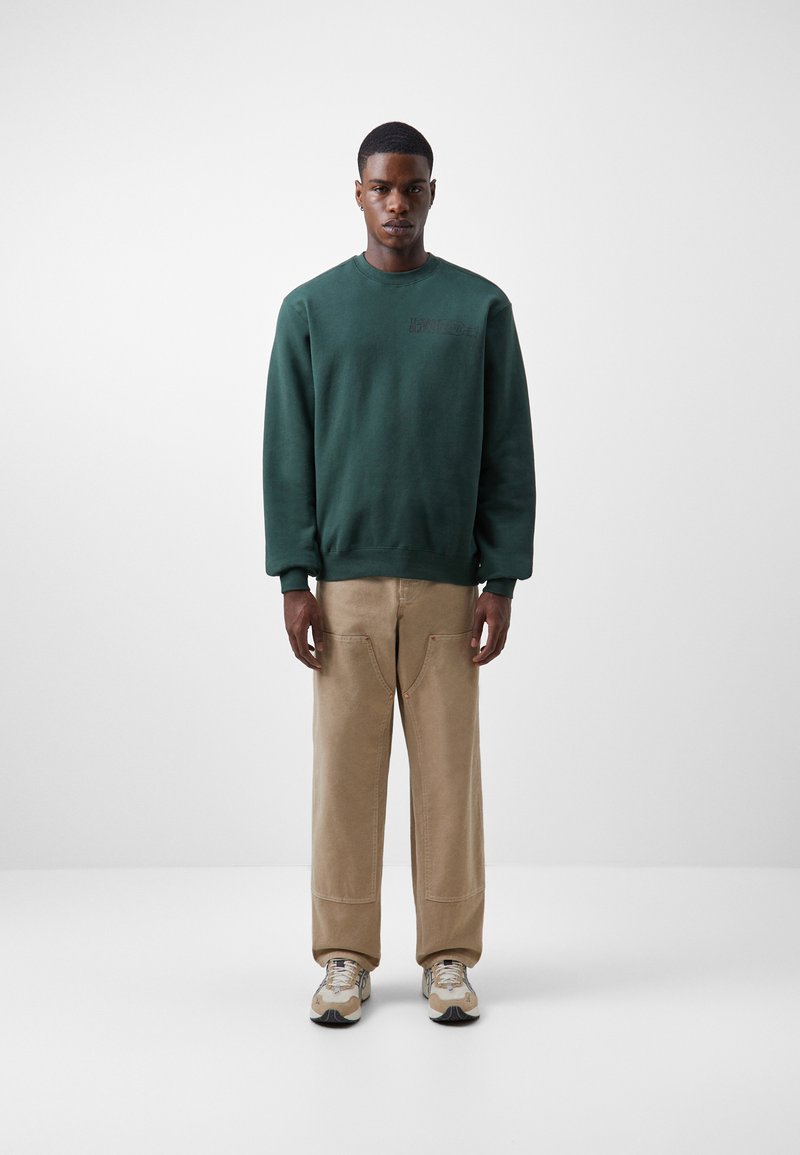 Stan Ray BLUES BRUSH CREW - Felpa - pine green/verde scuro - Zalando.it