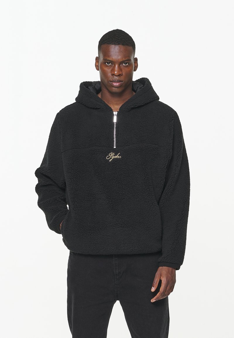 Pegador CLARE HALF ZIP - Fleecetröja - onyx black/svart - Zalando.se