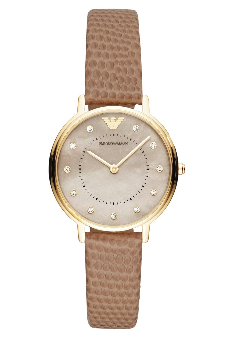 Emporio Armani Watch - beige - Zalando.de