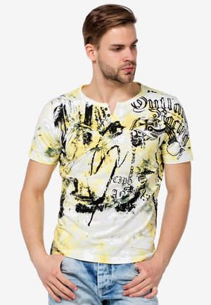 Rusty Neal MIT FRONT LOGO - T-Shirt print - weiß - Zalando.de