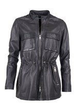 Maze Leather jacket - black - Zalando