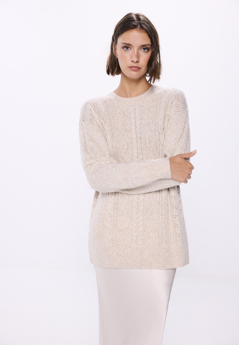 Springfield Jumper - sand - Zalando