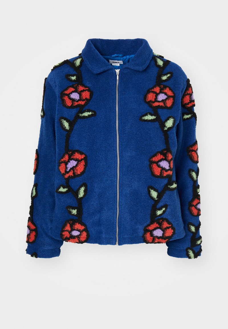 Obey Clothing FIELDS JACKET - Winterjas - deep blue multi/donkerblauw ...