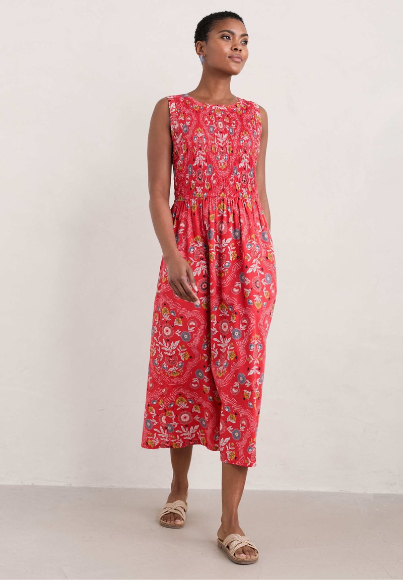 Seasalt Cornwall Sukienka letnia/czerwony - Zalando.pl