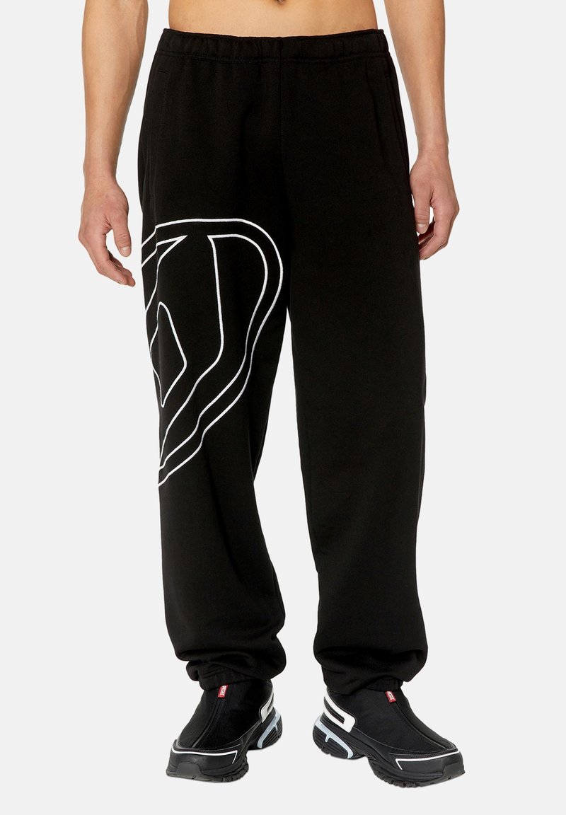 Diesel P-MARKY-MEGOVAL-D - Tracksuit bottoms - black - Zalando.ie