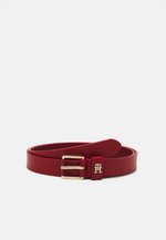 Tommy Hilfiger HERITAGE - Cinturón - dark magma/rojo - Zalando.es