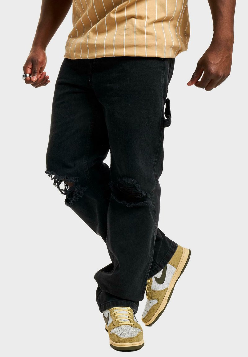 Karl Kani KK RETRO BAGGY WORKWEAR KNEE CUT DE - Jeans Straight Leg ...