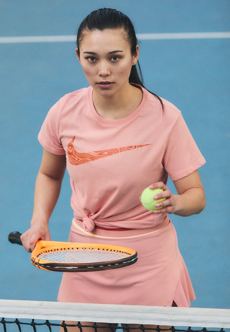 Nike Performance SLAM TEE - Sport T-Shirt - pink quartz/pink - Zalando.de