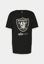 New Era NFL X ALPHA INDUSTRIES OAKLAND RAIDERS - Klubruházat - black ...