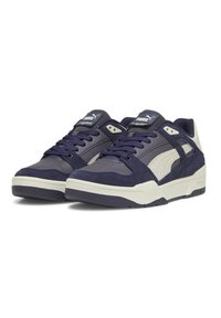 Puma SLIPSTREAM HERITAGE - Baskets basses - dark coal new navy/gris ...