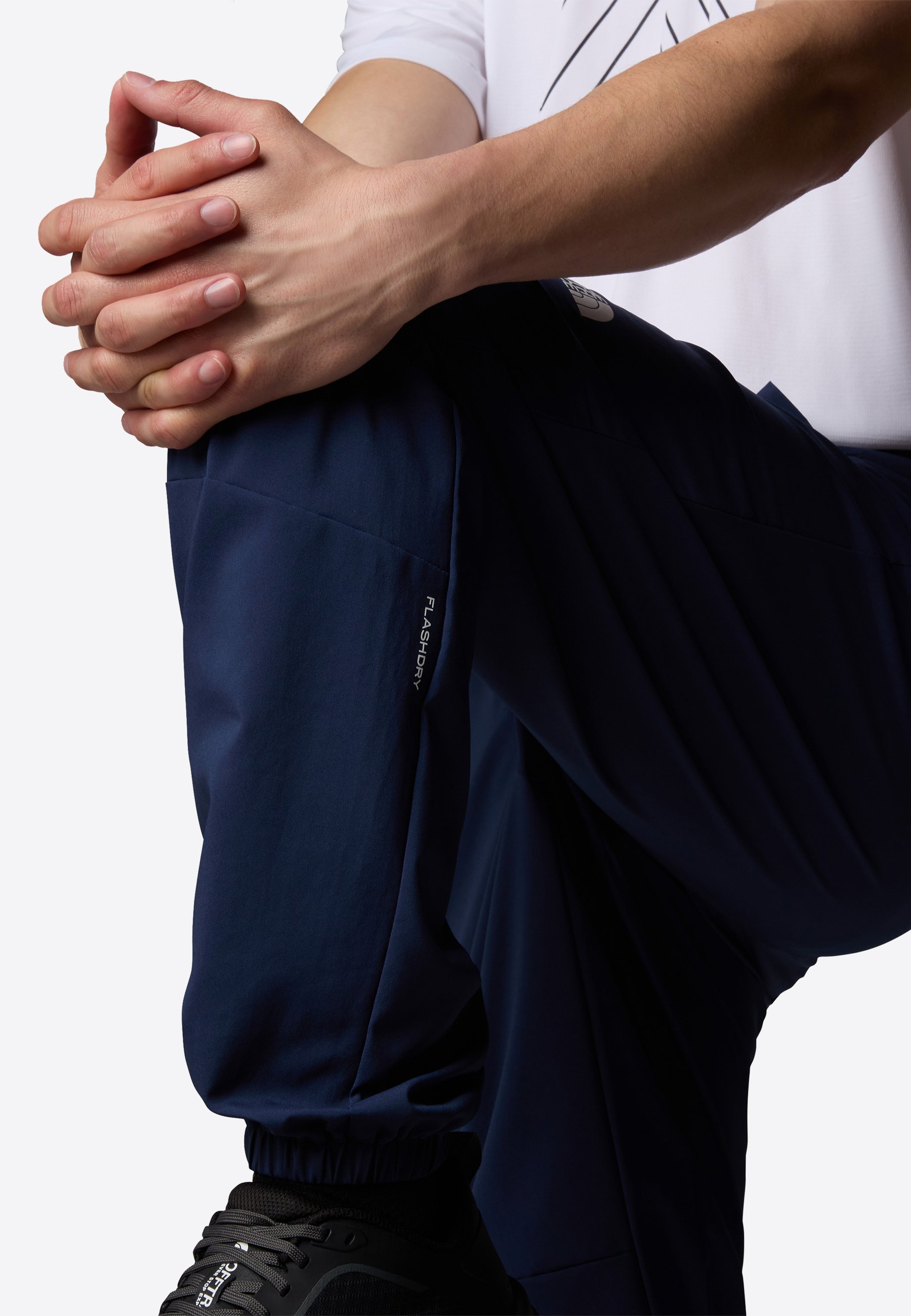 Navy north face tracksuit bottoms store
