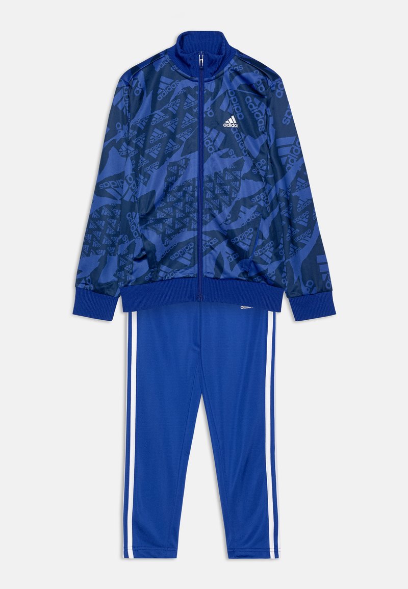 adidas Performance CAMLOG UNISEX SET - Tracksuit - semi lucid blue/dark ...