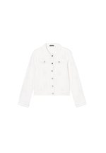 Breal Denim jacket - ecru/off-white - Zalando