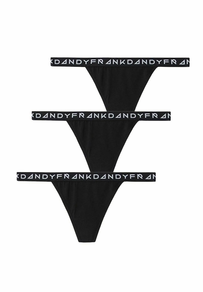 Frank Dandy 3-PACK PERFECT - String - black/noir - ZALANDO.FR