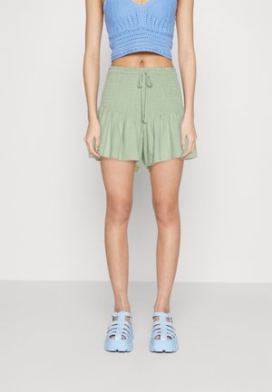 Envii ENANASTASIA - Shorts - red seersucker/orange - Zalando.se