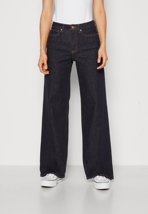 ONLY ONLBLUSH MADISON WIDE - Jeans Bootcut - medium blue denim/blue ...