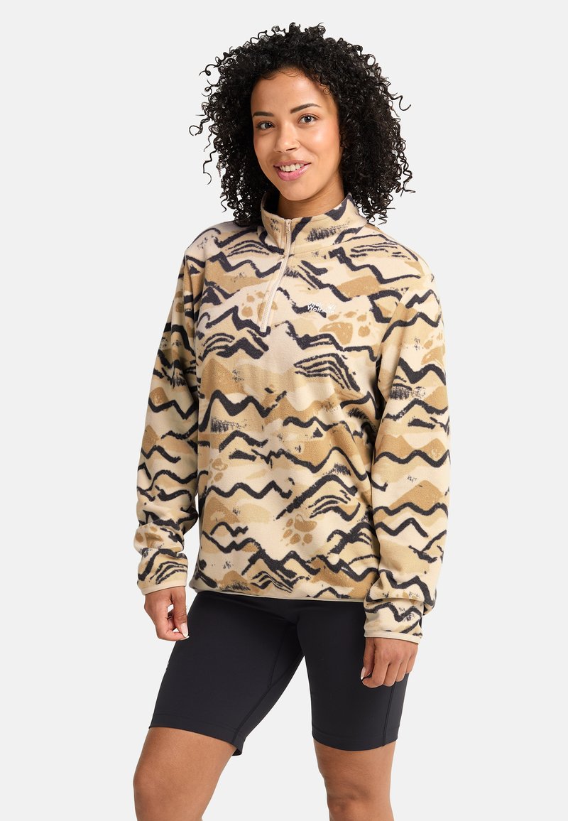 Jack Wolfskin PAW ERA 100 PRINT HZ W - Fleece jumper - mountain paw ...